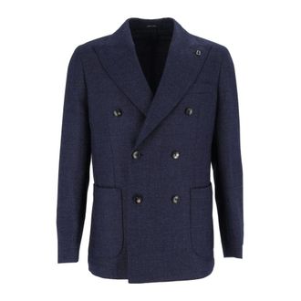 Breras Milano Breras, Homme, Vestes, Bleu, Taille: 2XL Blazer