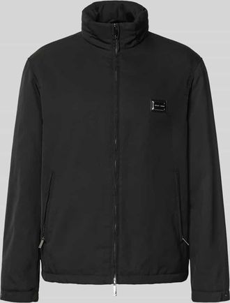 Emporio Armani Regular Fit Jacke mit Stehkragen