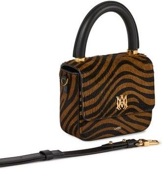 Amiri Sac &agrave; main Zebra en cuir