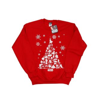 Star Wars Sweatshirt f&uuml;r Damen (Rot)
