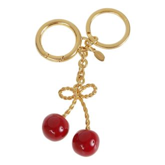 Valentino Garavani Signature Vlogo Schl&uuml;sselanh&auml;nger - - Accessories - Damen - Gelb - ONE SIZE