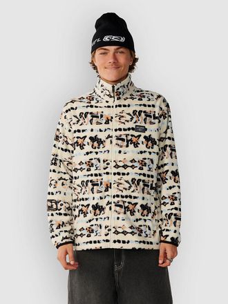Rip Curl Sessions Polar Fleecejacke vintage white