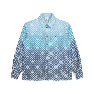 Casablanca Herren, Shirts, Blau, MGr&ouml;&szlig;e