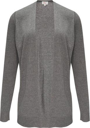s.Oliver Cardigan Strickjacke Cardigan aus Viskose-Baumwollmix