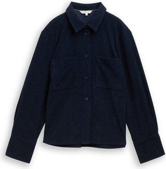 Tom Tailor Langarmbluse Blusen & Shirts Loose Fit Cordbluse