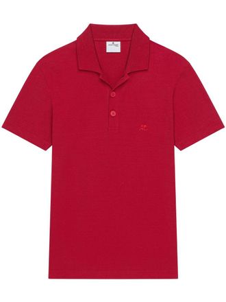 Courrèges polo AC - Rouge