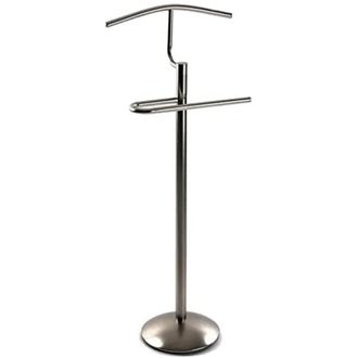 VERSA Oakley Moderner und multifunktionaler Herrendiener mit 2 Haken oder Aufhängern für Männer- oder Damenkleidung, Maßnahmen (H x L x B) 112 x 28 x 40 cm,