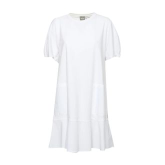 Max Mara Damen, Kleider, Wei&szlig;, MGr&ouml;&szlig;e