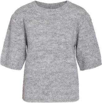 Noisy May Nmsutton S/S O-Neck Knit Noos