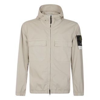 Stone Island Homme, Vestes, Brun, Taille: 2XL Light Jacket
