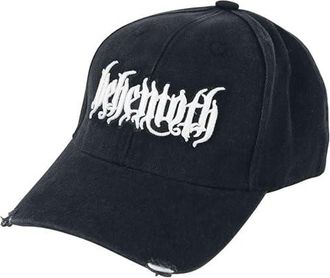 Behemoth Logo Homme Casquette Noir 100% Coton