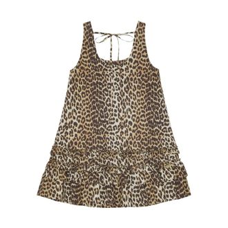 Ganni Ganni Kleider - - Dresses - Damen - Braun - M