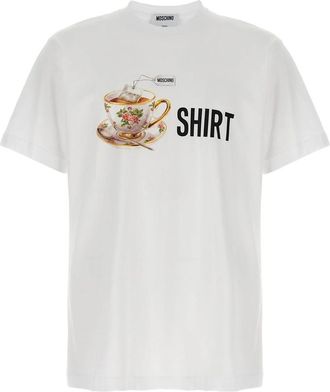 Moschino Teacup-print T-shirt