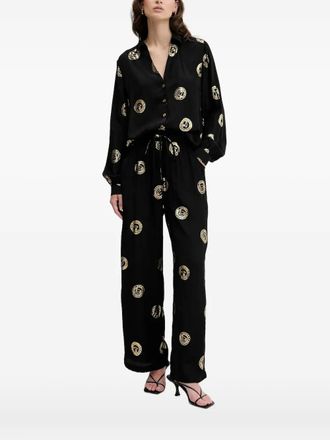 Never Fully Dressed chemise à boutonnière - Noir