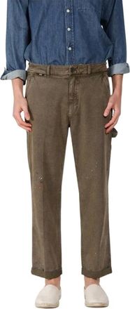 Mason's Homme, Pantalons, Vert, Taille: XL Dallas M74 Cargo Pants