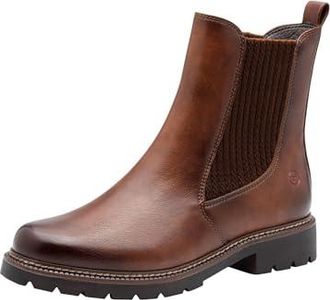 Tamaris Bottines Chelsea pour femme 1-25483-45 Cognac, taille 36 EU, cognac, 36 EU