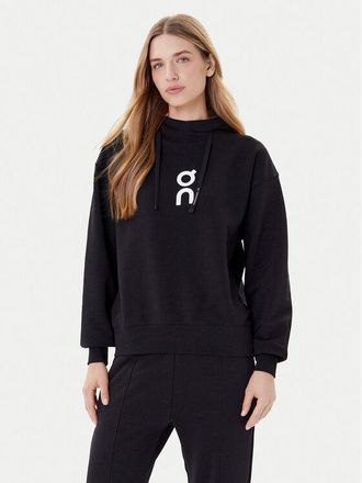 On Sweatshirt Club Hoodie 1WE1004 Schwarz Relaxed Fit