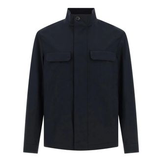 Ermenegildo Zegna Homme, Vestes, Bleu, Taille: XL Motorin 125cc Field Jacket