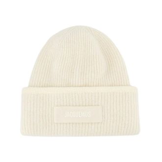 Jacquemus Alpaka-Wollm&uuml;tze - - Accessories - unisex - Wei&szlig; - ONE SIZE
