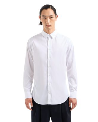 Giorgio Armani Mens Shirt White