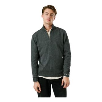 Pepe Jeans London Andre Zipper Sweater - - Knitwear - Herren - Grau - 2XL