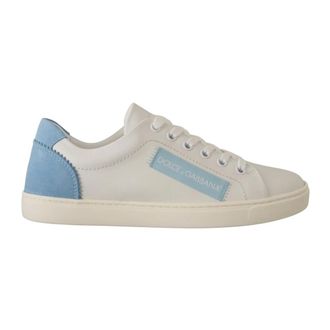 Dolce & Gabbana Femme, Chaussures, Blanc, Taille: 36 EU Low Top Baskets