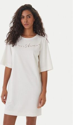 Emporio Armani Kleid f&uuml;r den Alltag EW000618 AF20243 U1131 Wei&szlig; Regular Fit