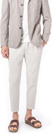 Joop Herren Bundfaltenhose grau Baumwolle