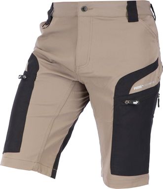 Puma Workwear Pro-One Cargo Shorts Herren Sommer Arbeitshosen Männer Kurze Hosen Bermuda Shorts Outdoor Hosen Wanderhose leichte Trekkinghose mit 4-Wege St