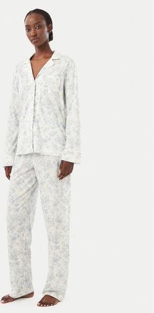 Lauren Ralph Lauren Pyjama ILN92540 Hellblau Regular Fit