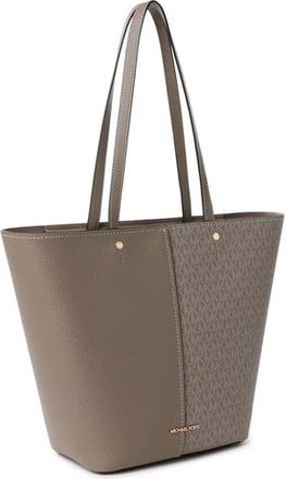 Michael Kors Grand cabas Flora en cuir &agrave; logo Signature