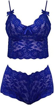 Generic Sous-v&ecirc;tements de charme pour pyjamas de mode sous-v&ecirc;tements charmants v&ecirc;tements de nuit v&ecirc;tements de ski hommes, bleu, L