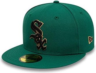 New Era Casquette 59FIFTY NFL NBA MLB Limited Edition (Chicago White Sox Green, 7), Chicago White Sox Green, 55-56