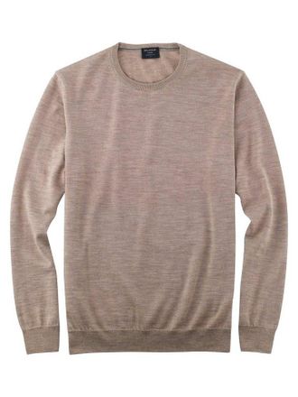 Olymp Rundhalspullover OLYMP Strick Casual moderner Strickpullover