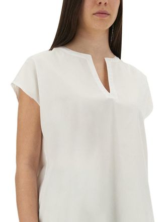 Aspesi Oversized Cotton T-shirt - White