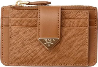 Prada Leather Card Holder Saffiano