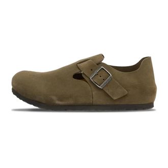 Birkenstock London Suede Thyme - - Shoes - Herren - Gr&uuml;n - 44 EU