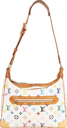 Louis Vuitton Crossbody Bags - Louis Vuitton Murakami Multicolor Boulogne Crossbo - Gr. unisize - in Weiß - für Damen