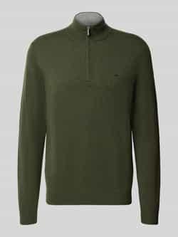 Fynch-Hatton Regular Fit Troyer aus Woll-Kaschmir-Mix