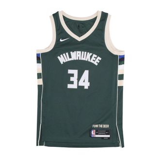 Nike Giannis Antetokounmpo NBA Icon Edition Trikot - - Sport - Herren - Gr&uuml;n - 2XL