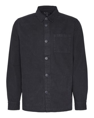 Barbour Festes Overshirt aus Baumwolle in Washed-Qualit&auml;t in