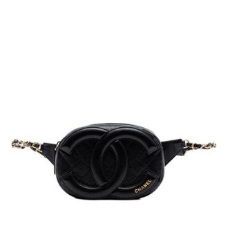 Chanel Pre-owned Gesteppte Crossbody Bag aus Lammleder - - Pre-owned - Damen - Schwarzk - ONE SIZE