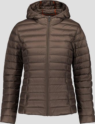 Jott Doudoune l&eacute;g&egrave;re &agrave; capuche Taupe Cloe - Taille XXL
