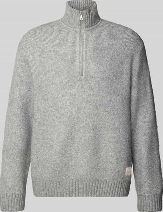 Jack & Jones Relaxed Fit Strickpullover aus elastischem Woll-Mix