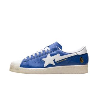 A Bathing Ape A Bathing APE - Superstar Vintage - Homme - Chaussures - Bleu - Taille: 46 EU