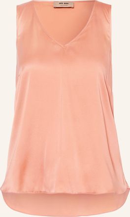 Mos Mosh Mos Mosh Blusentop Mmastrid Aus Seide rosa