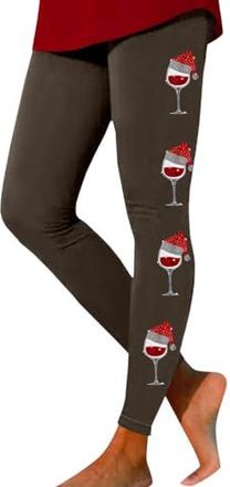 Generic Legging imprim&eacute; fantaisie pour femme - Legging &agrave; motifs - Legging long pour femme - Pour lhiver - Tenue d&eacute;contract&eacute;e - Mode imprim&eacute;e - Sports et yoga,