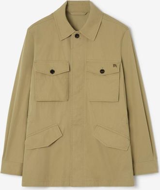 Burberry Veste Bradmore en serg&eacute; de coton, Size: XXL