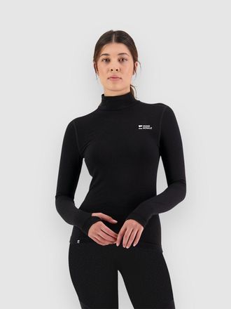 Mons Royale Cascade Merino Funktionsshirt black