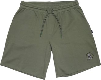 Aquascutum Sweat-Shorts f&uuml;r Herren (Milit&auml;rgr&uuml;n)